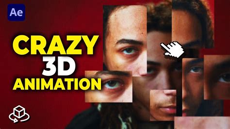 Crazy Fragmented 3d Animation In After Effects Tutorial Youtube