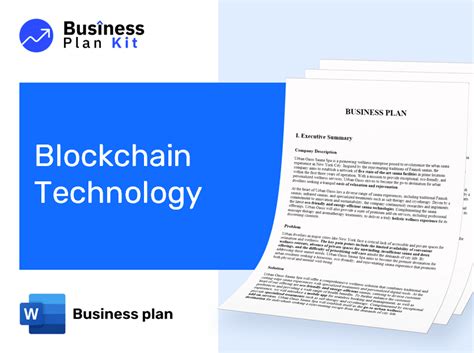 Blockchain Technology Business Plan
