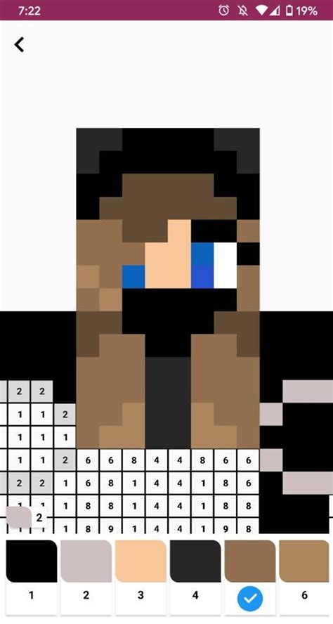 Mc Pix Color By Number Skin Coloring Book สำหรับ Android ดาวน์โหลด