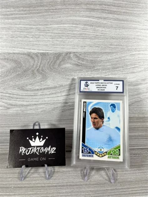 LIONEL MESSI TOPPS Match Attax Football Card MGC PicClick UK