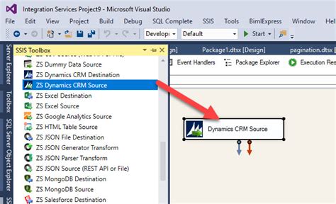 SSIS Dynamics CRM Dataverse Read Import Data Into SQL Server