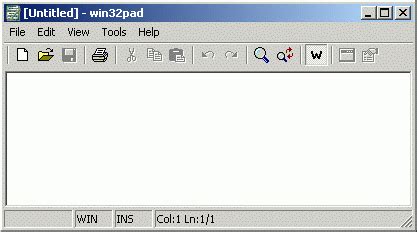 TextEditors Wiki Win32pad