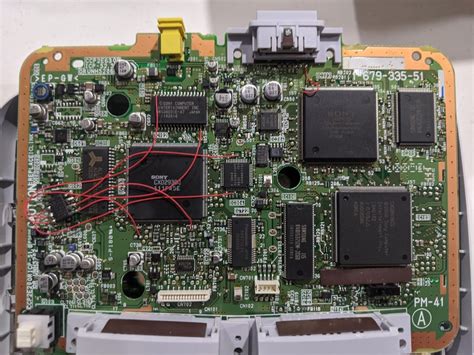 Just Got This Modchipped Psone Chip Is A 12c508a Has A Weird Distorted