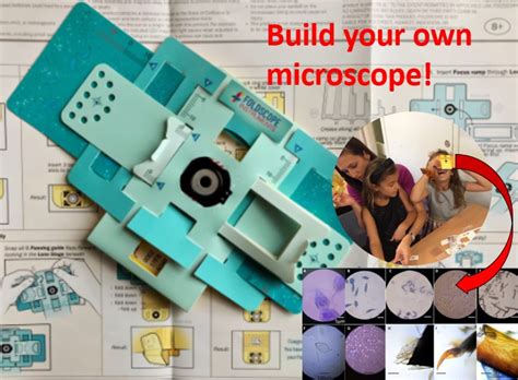Original Foldscope Diy Paper Microscope Education Kit Hobbies And Toys