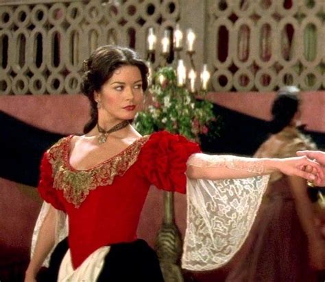 Catherine Zeta Jones As Elena Film Mask Of Zorro 1998 Costumes By