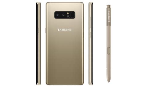 Samsung Galaxy Note 8 se muestra en todo su esplendor Fanáticos del
