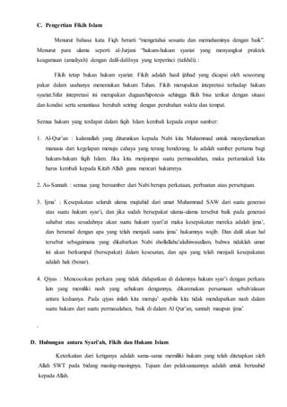 Shi pemahaman hukum islam | PDF