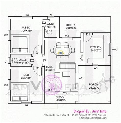 Awesome Bedroom House Plans In India New Home Plans Design