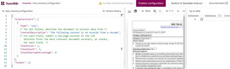 how to extract data from resumes with llms and sensible sensible blog