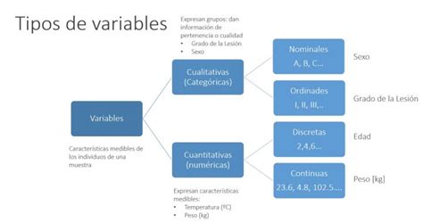 Clasificacion Variables Conceptos Claros