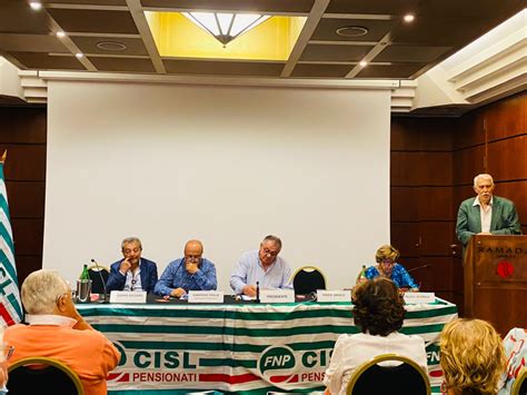 Consiglio Generale Fnp Cisl Napoli Ordine Del Giorno E Saluto Ai Colleghi FNP CISL Campania