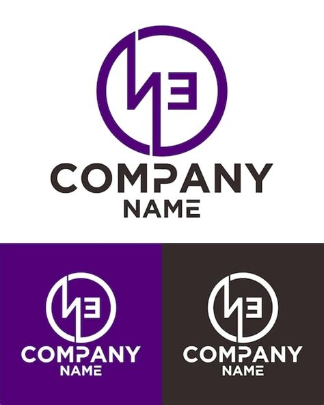 Modèle De Conception De Vecteur De Logo Lettre Initiale N Vecteur Premium