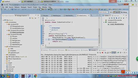 【springboot打造电影网站】视频教程第一讲java知识分享网 免费java资源下载