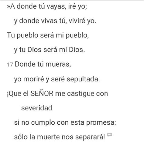 Frases Bíblicas A Donde Tú Vayas Iré Yo Contigo Foro Ceremonia