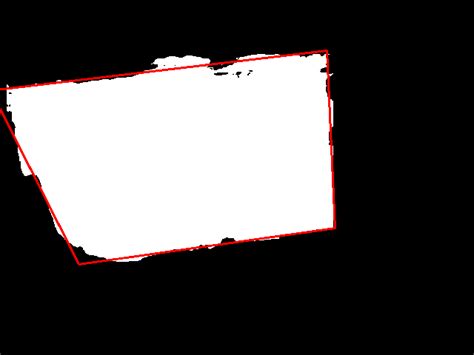 Python How To Approximate Contour Into Four Points Stack Overflow