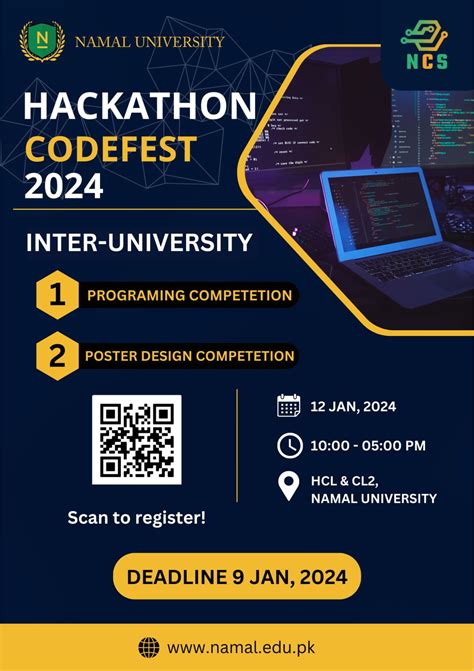 Namal University On Linkedin Hackathon Codefest Namaluniversity