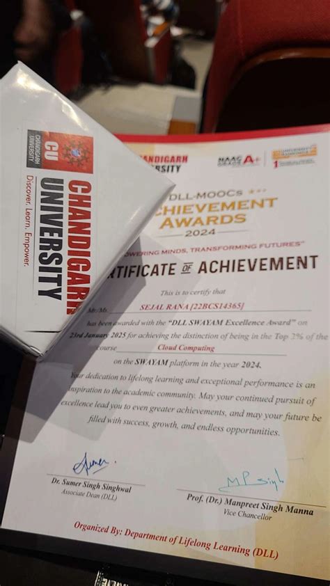 Achievementunlocked Lifelonglearning Swayamnptel Moocs Sejal Rana