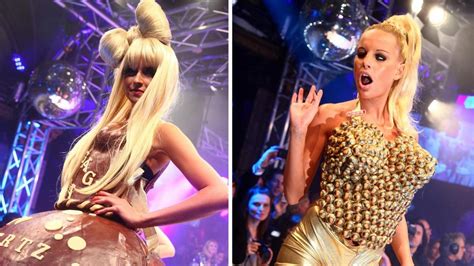 Lena Gercke Macht Auf Lady Gaga Promiflash De