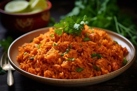 Premium Ai Image Easy Authentic Mexican Rice