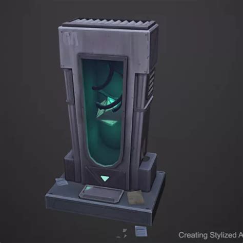 Sci Fi Prop Valorant Radianite Extractor CGMA Assignment
