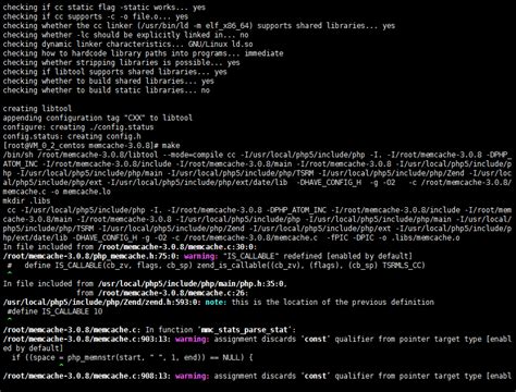 安装 PHP memcache memcached 学习日志