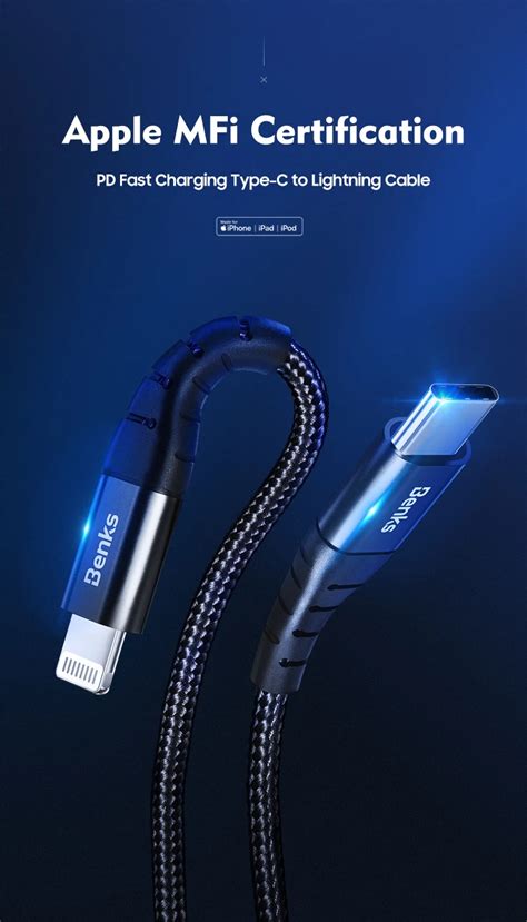 PD кабель usb type c к Lightning зарядный кабель MFI для IPhone XS XR 8 ...