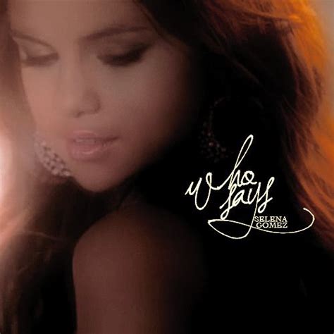 Selena Gomez Who Says Album Cover