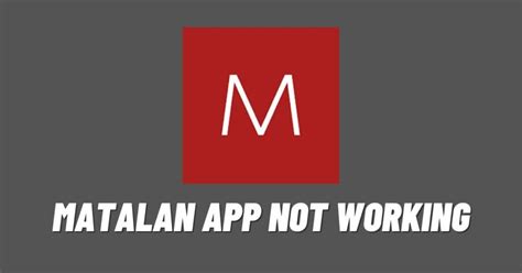 Matalan App Not Working Heres How To Fix 2024 ViralTalky