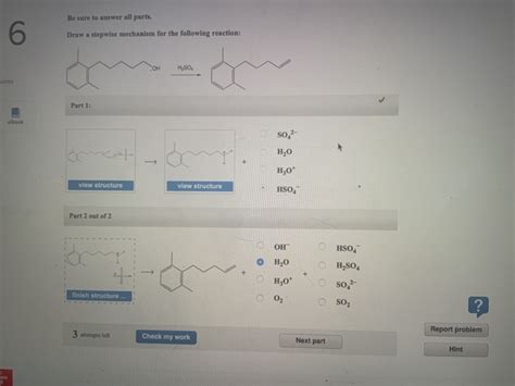 Solved Be Sure To Answer All Parts Draw A Stepwise Chegg