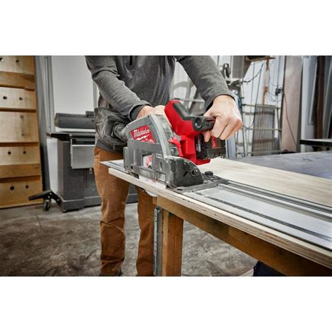 milwaukee track saw 55inch and 106inch guide rails with rail connector