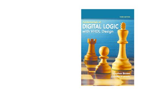 Pdf Fundamentals Of Digital Logic With Vhdl Design
