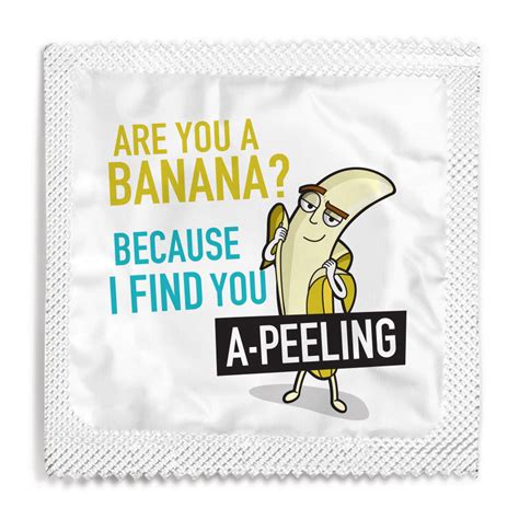 Are You A Banana Condom 10 Condoms Funny Condoms