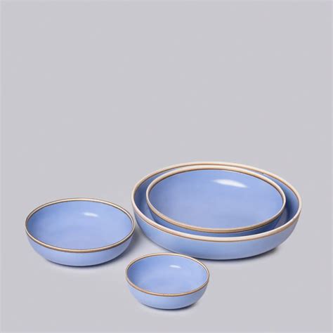 Porcelain Nesting Bowls Lavender