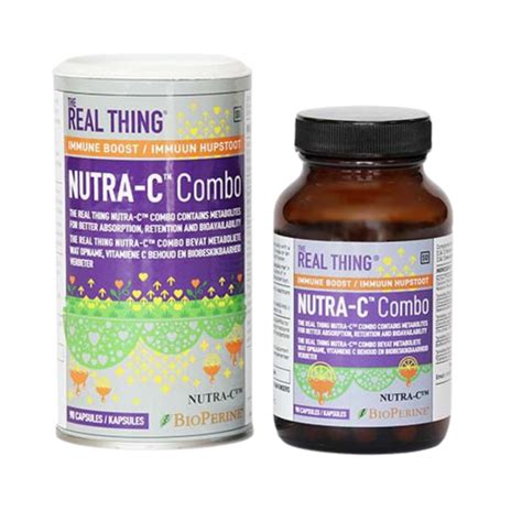 The Real Thing Nutra C Combo 90caps Salt Of The Earth