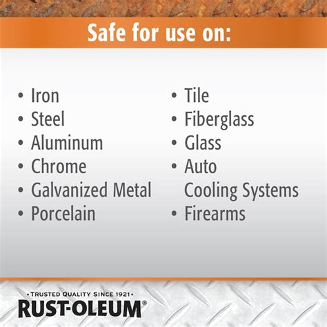 Rust Oleum Rust Dissolver 8 Fl Oz Rust Remover 322435 At