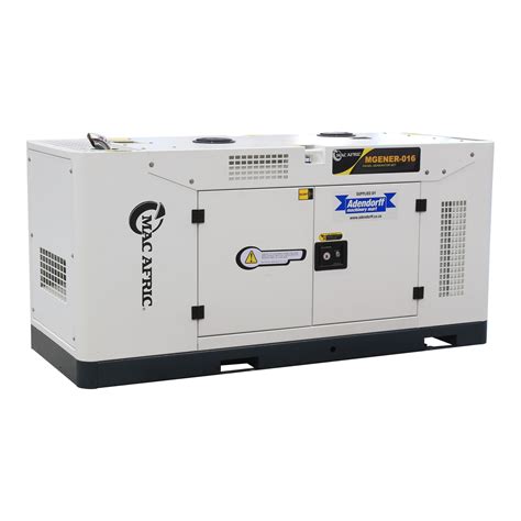 Mac Afric 16kva 16kw 230v Silent Diesel Generator With Ats Powered