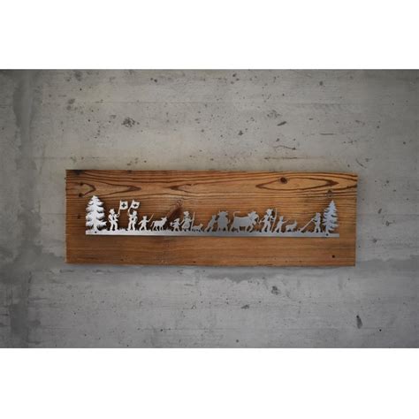Holzbild Musikanten Saaserlaedeli