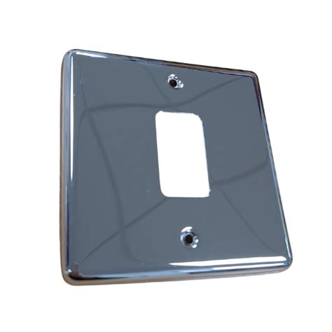 Polished Chrome Gang Grid Plate WGP GPC United Electrical Products