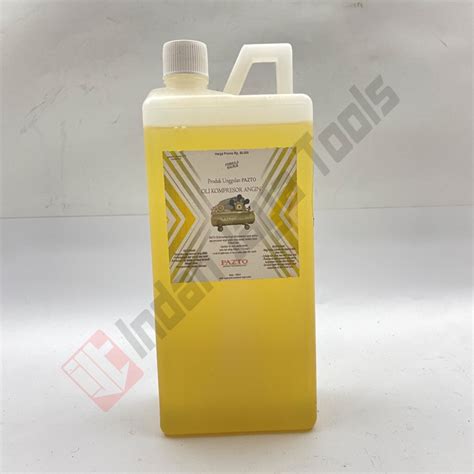 Jual Pazto Oli Mesin Kompresor Angin 1 Liter Air Compressor Di Seller