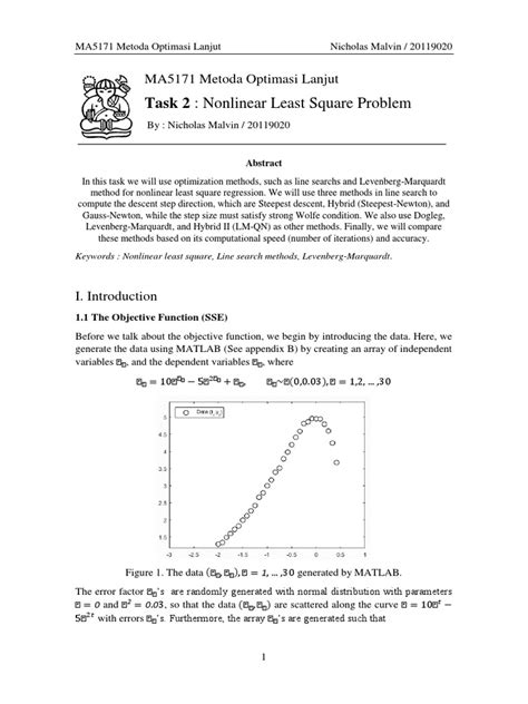 least square methods pdf mathematical optimization numerical analysis