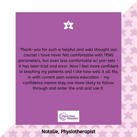 Electrical Stimulation For Pelvic Health Pelvic Floor Education With