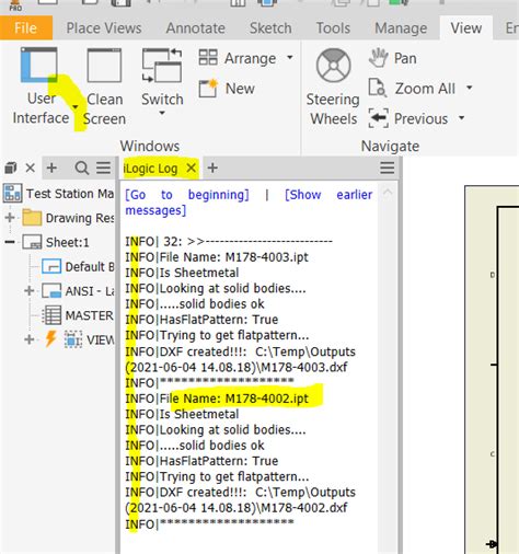 Solved Ilogic To Batch Export Pdf And Dxf Autodesk Community