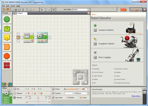 Nxt G Základní Program Prostředí Lego Mindstorms Robotické Vzdělávání