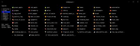 Tuimoji Terminal Based Emoji Chooser Linuxlinks
