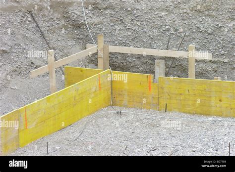 Preparation Of The Cunstruction Trench For Building The Foundation