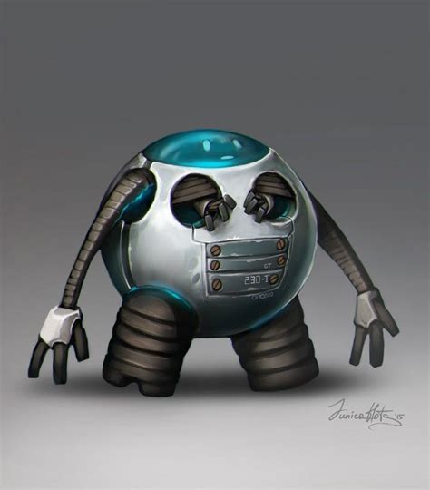 Concept Of The Robot Assistant Junica Hots