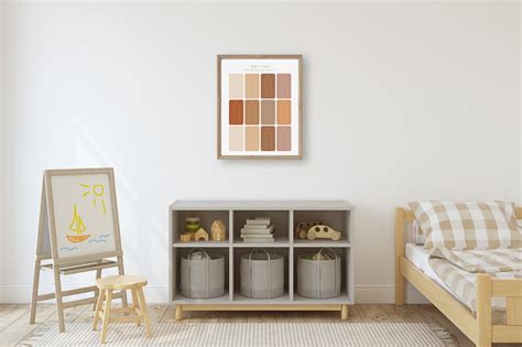 Rust Tone Times Table Poster Multiplication Chart Educational Poster