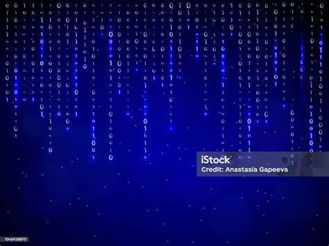 Matrix Background Vector Illustration Stock Illustration Download