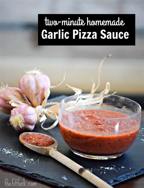 Diy Garlic Pizza Sauce And Saucesome Food Pairings