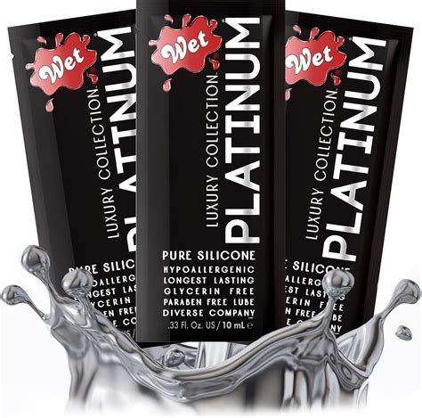 Wet Platinum Silicone Based Lube 3 Sampler Ultra India Ubuy
